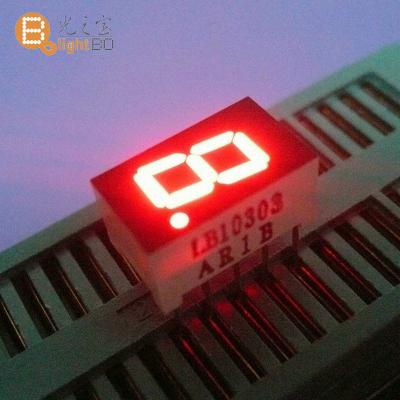 China Single Color  1 Digit 0.3inch Seven Segment Led Display For Home Appliance for sale