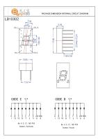 China Single Color  1 Digit 0.3inch Seven Segment Led Display For Home Appliance for sale