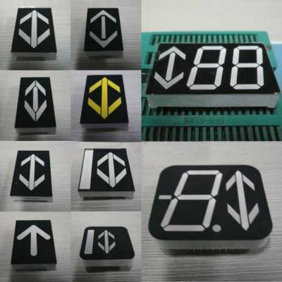 China LIGHTBO LBA08 Arrow LED Display - 45mm Full Color Waterproof Elevator Indicator with Long Range Viewing for sale