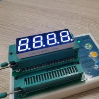 China Bright White 0.56inch 4 Digit 7 Segment LED Display  For Control Instruments for sale