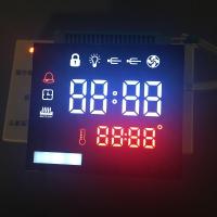 China Custom 8-Digit 7-Segment LED Display for Oven Timer Control - 63×74×14mm Package, 120°C Operating Temperature for sale