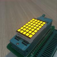 China 5x7 Dot Matrix LED Display With Reverse Voltage Of 5V And Connection Row Anode Column Cathode for sale