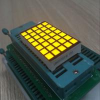 China 5x7 Dot Matrix LED Display with 5V Power Supply and 515-525nm Wavelength for Industrial Applications for sale