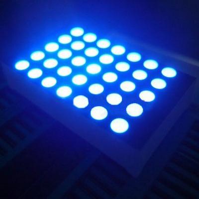 China 5x7 Dot Matrix LED Display with 5V Power Supply and 12-15mA Forward Current for Information Display Applications for sale