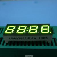 China Various Colours LED Clock Display with Ultra Bright White Emitting Color and Aluminum Frame Cabinet Material for sale