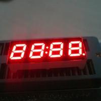 China Various Colours LED Clock Display with Ultra Bright White Emitting Color and Aluminum Frame Cabinet Material for sale