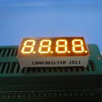 China Compact and Powerful Ultra Bright White Clock LED Display with 39.2 X 12.9 X 6.4 MM Outer Dimensions for sale