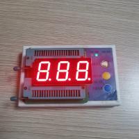 China Ultra Bright Red Cathode Three Digit Seven Segment Led Display For Outdoor Display for sale
