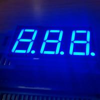 China Triple Digit 0.56 inch 7 Segment LED Display Blue Color Common Anode for sale
