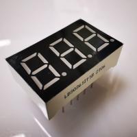 China LED Display Super Bright Amber 7 Segment 3 Digit 9.2mm Common Cathode for Panel Meter for sale