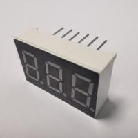 China LED Display Super Bright Amber 7 Segment 3 Digit 9.2mm Common Cathode for Panel Meter for sale