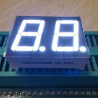 China Common Cathode 7 Segment LED Display Dual Digit 14.2mm White Color for sale