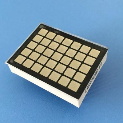 China Square DOT Matrix LED Display Super Bright Red 5*7 for Lift Floor Number Indicator for sale
