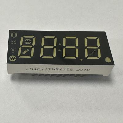 China 4 Digit 7 Segment LED Display Common Cathode Multicolour for Refrigerator Control Panel for sale