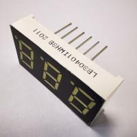 China 7 Segment LED Display 0.4inch Common Anode Ultra White for Temperature Indicator for sale