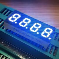 China White 7.62mm 4Digit 7 Segment LED Display Common Anode for Temperature Indicator for sale