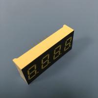 China Ultra Bright White 4 Digit 0.4 inch 7-Segment Common Anode LED Display for Instrument Panel for sale