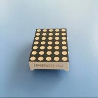 China Super Bright Yellow DOT Matrix LED Display 3mm for Moving Signs/ Message Boards for sale