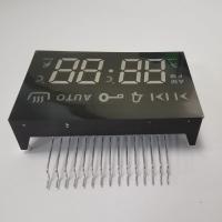 China Ultra Amber LED Display 7 Segment 4 Digit Common Cathode for 4 Key Touch Built-in Oven for sale