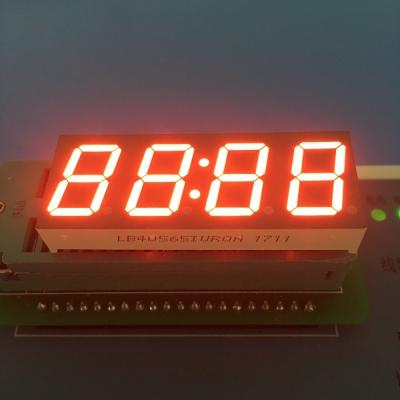 China LED Clock Display 4 Digit 7 Segment Common Anode for Fitness Running Equipment for sale