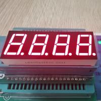 China 4 Digit 14.2mm High bright Red 7 Segment LED Display Common Anode For Temperature Control for sale