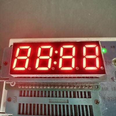China 4 Digit 14.2mm Super Bright Red Common Anode 7 Segment LED Display for Temperature Control for sale