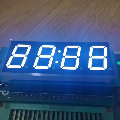 China 4 Digit 14.2mm Orange 7 Segment LED Display Common Anode For Temperature Control for sale