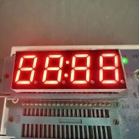 China Yellow Green 4 Digit 14.2mm 7 Segment LED Display Common Anode For Temperature Control for sale