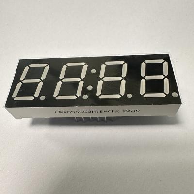 China For Temperature Control 4 Digit 14.2mm Pure Green 7 Segment LED Display Common Anode for sale