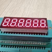 China High bright Red 6-digit 0.36-inch 7 Segment LED Display, Widely Used for Instrument Panel for sale