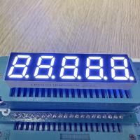 China 7 Segment LED Display Ultra White 5 Digit 0.39inch Common Cathode for Digital Indicator for sale