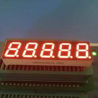 China 7 Segment LED Display 0.39inch 5 Digit Common Cathode Super Bright Red for Digital Frequency Convertor for sale