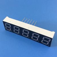 China Super Bright Red 7 Segment LED Display 0.39inch 5 Digit Common Anode for Digital Frequency Convertor for sale