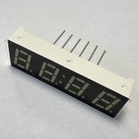 China White LED Display 7mm 4 Digit 7segment Common Anode for Multimeter Panel for sale