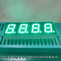 China Green 4 Digit 7mm LED Display 7 Segment Common Anode for Temperature Controller for sale