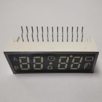 China 7 Segment LED Display 4 Digit Ultra White Common Anode for Built-in Oven Timer for sale