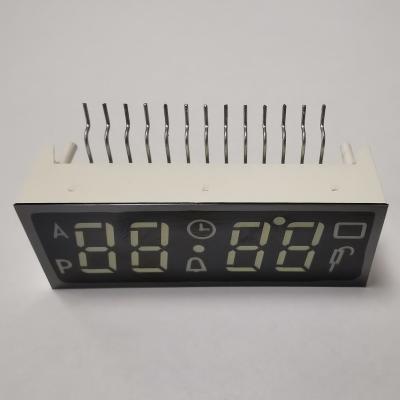 China 7 Segment LED Display 4 Digit Ultra White Common Anode for Built-in Oven Timer for sale