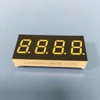 China 4 Digit 0.4-inch 7 Segment Ultra Bright White LED Display Common Cathode for Accurate Instrument Monitoring for sale