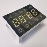 China Ultra Bright White Microwave 7 Segment LED Display 4 Digit Common Cathode for sale