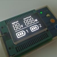 China Ultra Bright White Custom Led Display Seven Segment Led Display For Battery for sale
