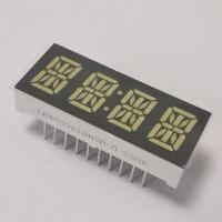 China Ultra Bright White 4 digit 0.39inch Common Anode 14 Segment LED Clock Display for sale