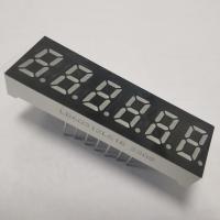 China Small Size 6 Digit 7 Segment LED Display Common Anode Green for Frequency Converter for sale