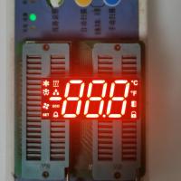 China Ultra Bright Red Common Cathode Custom Seven Segment Led Display For Refrigerator/Freezer Control for sale