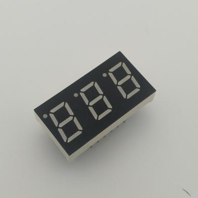 China Yellow Green 0.4inch 7 Segment LED Display Common Cathode for sale