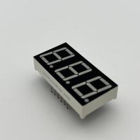China 14.2mm 3 digit 7 Segment Ultra Bright Red Common Anode LED Display  for Temperature Controller for sale
