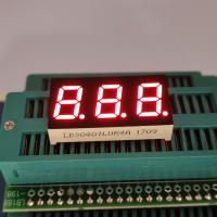 China 0.4in CC 3-Digit 7-Seg LED, Ultra Bright Red Display for Temp Indicator for sale