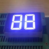 China Common Cathode 20mm White Color 2 Digit 7 Segment LED Display for Digital Water Heater for sale