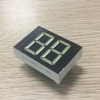 China 20mm White Color 2 Digit 7 Segment LED Display for Digital Water Heater for sale