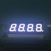 China Ultra White 0.4 Inch 4-Digit 7-Segment LED Display Common Cathode 10.16mm Height 2.8-3.5V for sale