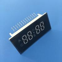 China Custom Ultra White 4-Digit Seven Segment Display IC for Oven Timer - 10.7mm Height, 120°C Max Temperature for sale